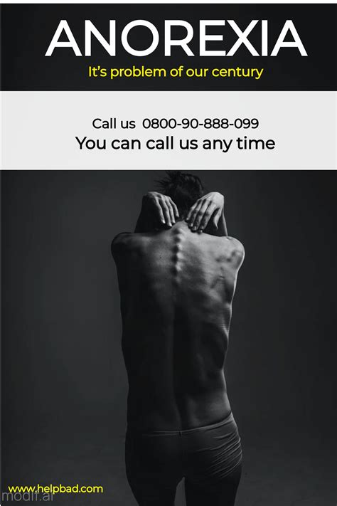 Poster Mental Health Problem Anorexia Template Mediamodifier
