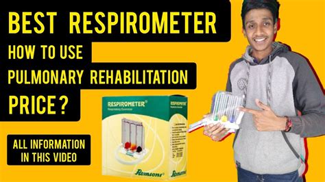 How To Use Respirometer In Hindi How To Use Spirometer Pulmonary
