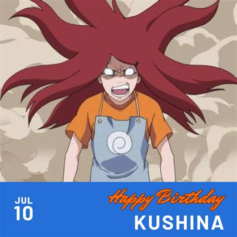 Dibuho Happy Birthday Kushina Anime Naruto Naruto Kushinauzumaki