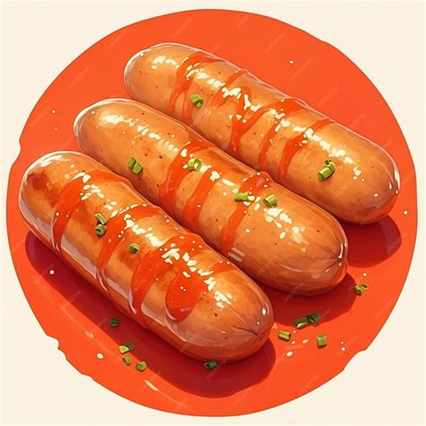 Premium Vector Serbian Cevapi And Grilled Sausages