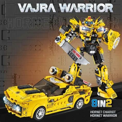 8 In 2 Lego Bumblebee Transformer Set Price In Pakistan L