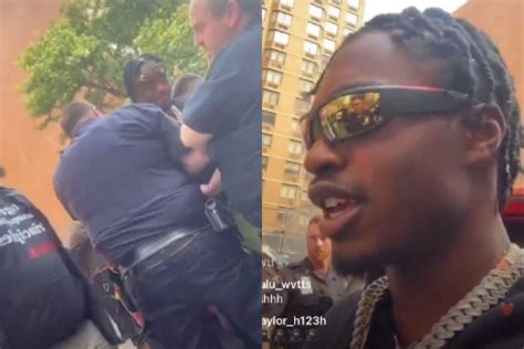 Lil Tjay Goes On Instagram Live While Being Detained By Police