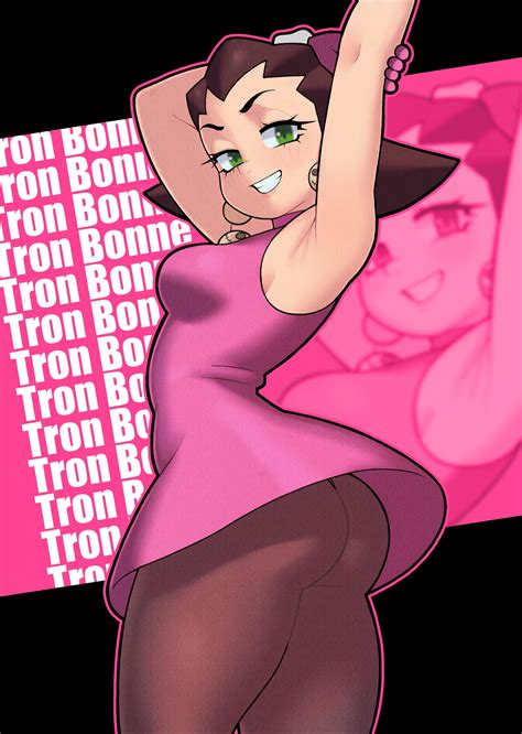 Rule 34 Absurdres Armpits Arms Up Ass Brown Hair Champchidi Character
