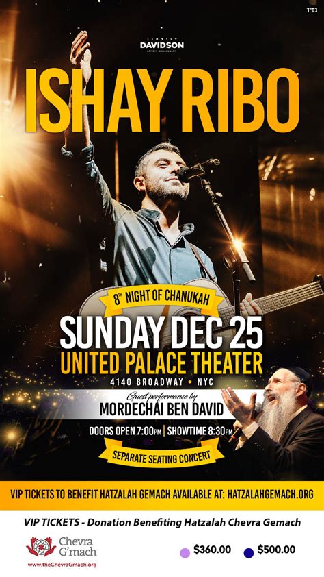 Ishay Ribo Tickets Boletosexpress