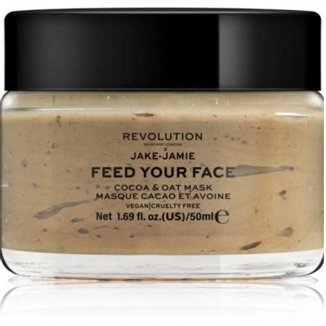 Makeup Revolution Jake Jamie Cocoa And Oat Drėkinamoji Veido Kaukė