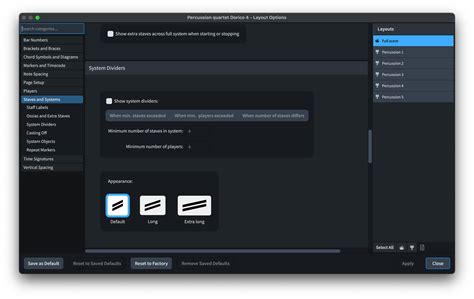 System Separator Dorico Steinberg Forums