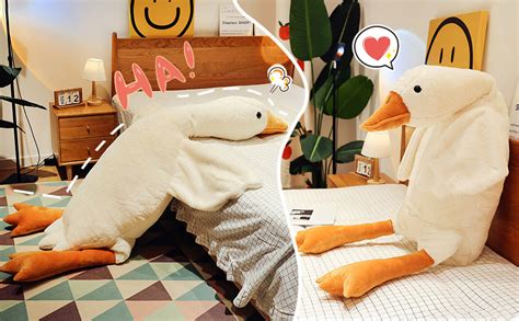 Zinsale 50 160 Cm Enorme Oca Giocattoli Di Peluche Grande Anatra