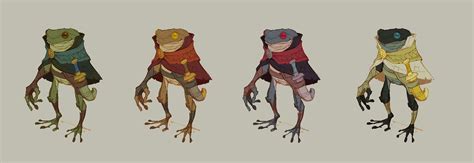 Artstation Toad The Frog Rogue Hing Chui Character Art Character