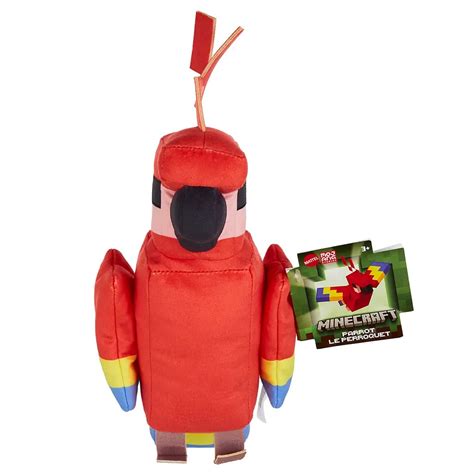 Minecraft Parrot 8 Inch Plush Maziply Toys