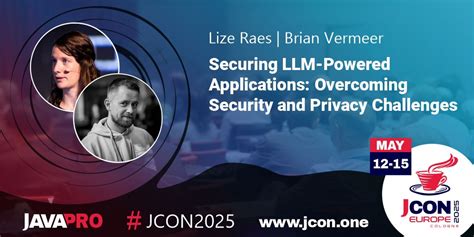 Java Langchain4j Llm Ai Devsecai Jcon Community Lize Raes