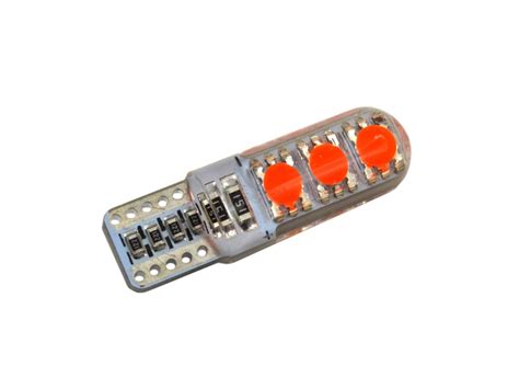Led T10 Helyére Piros Szilikonos 1 290 Ft Auto Vill Centr