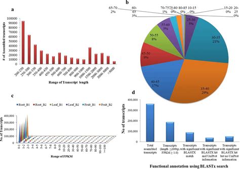 Transcriptome Analysis Of A Racemosus A Transcript Length