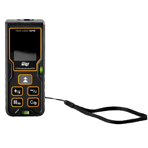 Trena Laser Digital A Pilha Aaa Portátil Tela Lcd Tlp 40 Wap