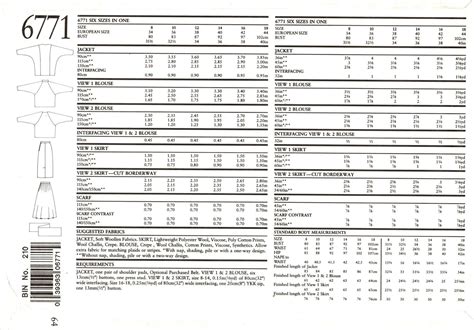 Sz 8 Thru 18 New Look Pattern 6771 Misses Collarless Princess Seam Jacket Bow Tie Blouse And