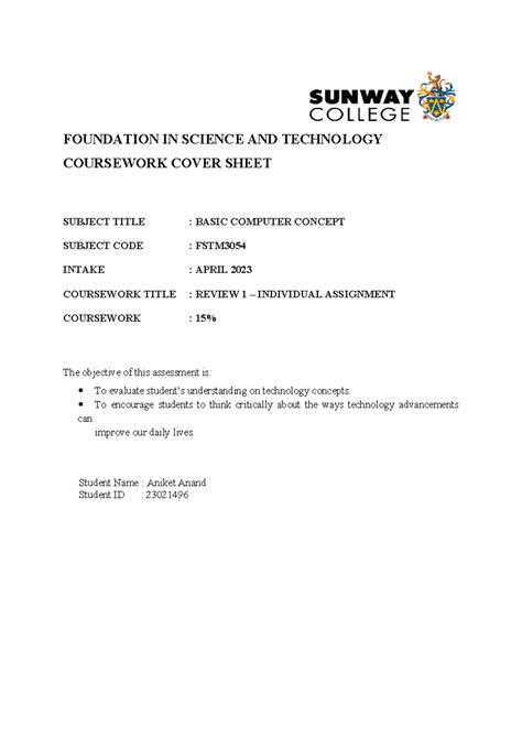 Aniket Anand Basic Computer Concept Cybersecurity Foundation In