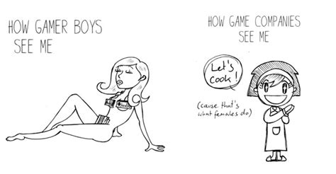 Gamer Girl Comic Media Chomp