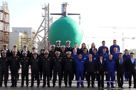 Pakistan Navy Launches 4th Hangor Class Submarine In China