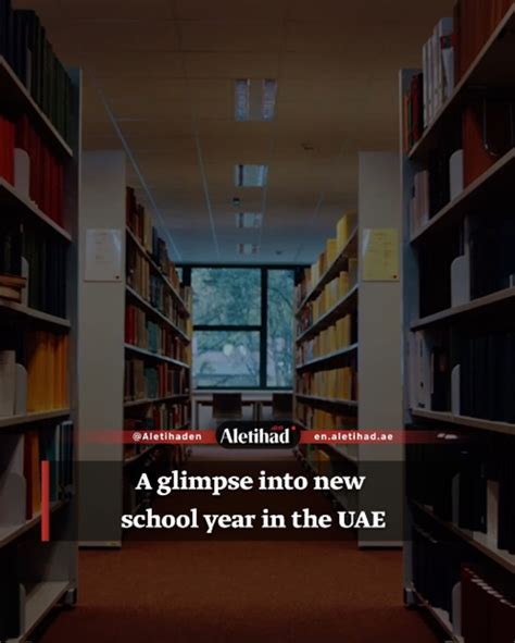 A Glimpse Into The New School Year In The Uae Aletihad News Center