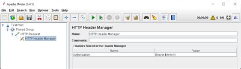 Oauth 2 0 Header Manager Missing Authorization Bearer Token Stack