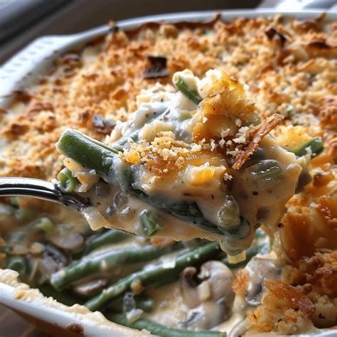 The Worlds Best Green Bean Casserole Recipe Irresistibly Creamy Beard And Bonnet