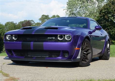Purple Challenger Hellcat Wallpaper