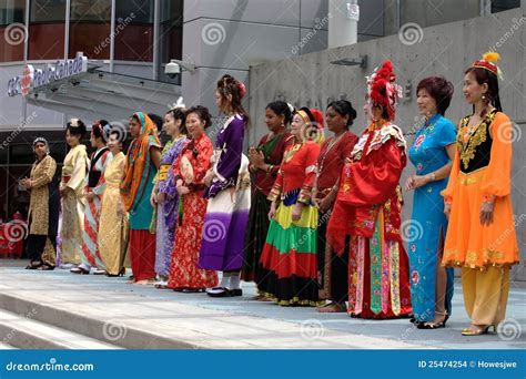 Multicultural Fashion Show Editorial Stock Image Image 25474254