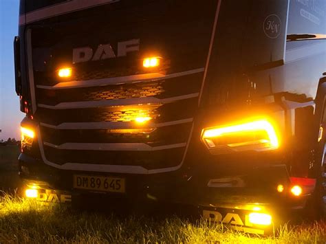 Dagrijverlichting DAF NG Oranje All Day Led BJ