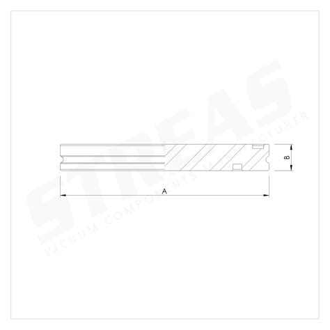 Blank Flange Dn63iso K Streas Vacuum Components Manufacturer