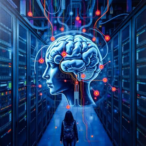 Exploring The Intersection Of Technology And Humanity In A Digital Data Center Generative Ai