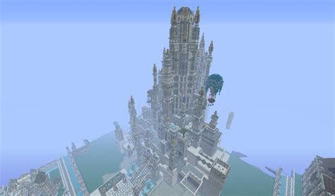 Massive Tower Palace Minecraft Map