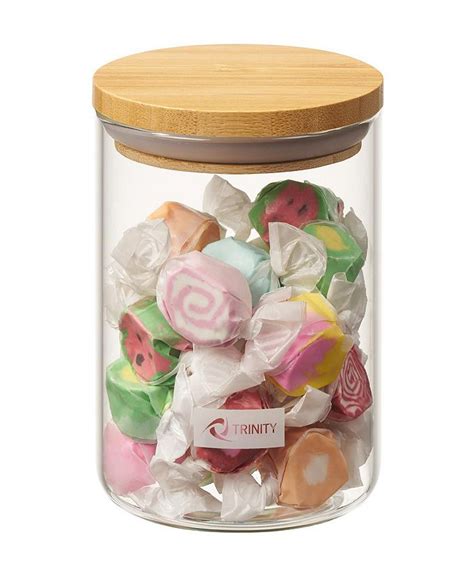 Trinity Glass Canister Set Macys