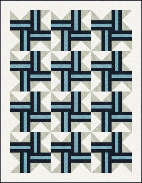 Cambridge Flannel Cambridge Flannel Revolving Doors Small Flannel Cotton Fabric Quilt Kit