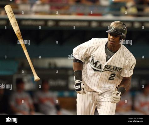 Florida Marlins Hanley Ramirez Flips His Bat After His Grand Slam