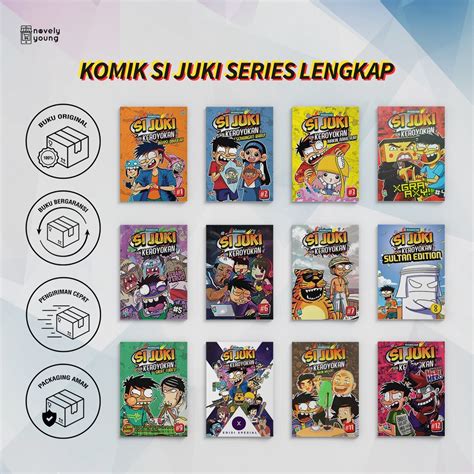 Jual Komik Si Juki Series Pionicon Bukune Gratis Biaya Packing