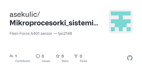 Github Asekulic Mikroprocesorki Sistemi Projekat Flexi Force A