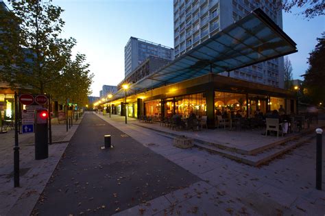Rennes Kennedy Villejean Alley Sidewalk Road Structures Rennes