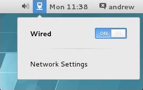 Interacting With The Networkmanager Using The Control Center Learning