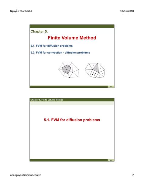 Finite Volume Method Pdf Physics Science