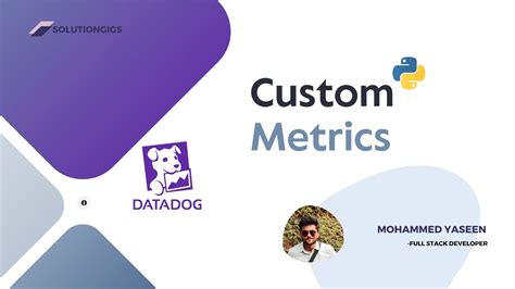 Sending Custom Metrics Tags To Datadog Using Python Youtube