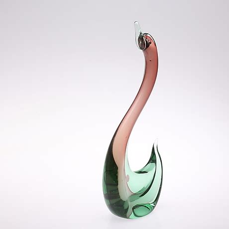 FIGURIN glas svan Murano Italien Glas Övrigt Auctionet