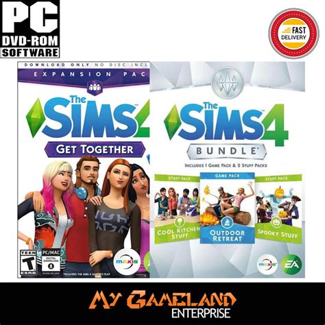 Pc The Sims 4 Bundle Pack 2get Together Dlcdigital Codeeu