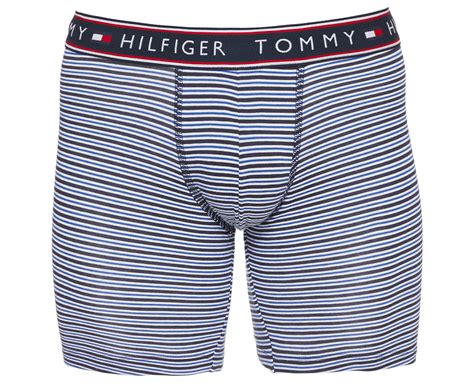 Tommy Hilfiger Mens Cotton Stretch Boxer Briefs 3 Pack Ocean Catch