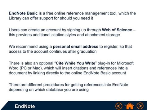Exporting References Library Search Knowledge Base Ppt
