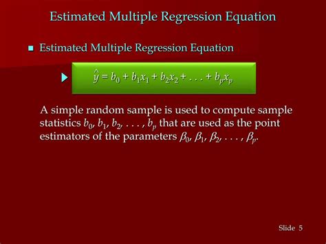Ppt Multiple Regression Powerpoint Presentation Free Download Id