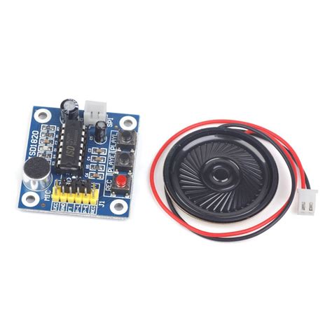 Isd1820 Voice Recording Module With Speaker Roboticsdna