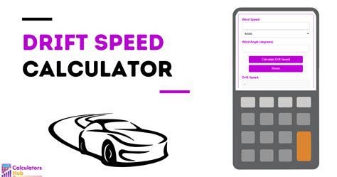 Drift Speed Calculator