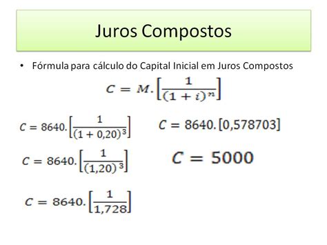Zel Florizel Juros Compostos Exercícios de Fixação Resolvidos