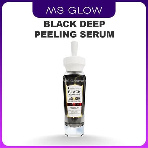 MS Glow Black Deep Peeling WS Cosmetics