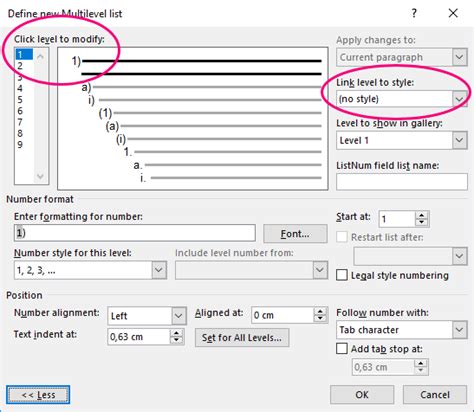 Change Table Of Content W Omnidocs