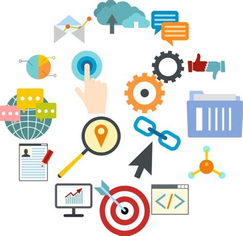 Basic Flat Icon Set For Web And Mobile Application